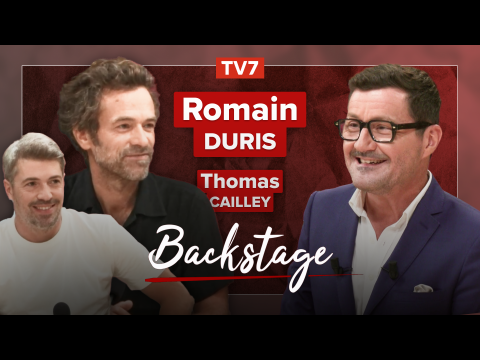 Backstage | Romain Duris et le réalisateur Thomas Gallet